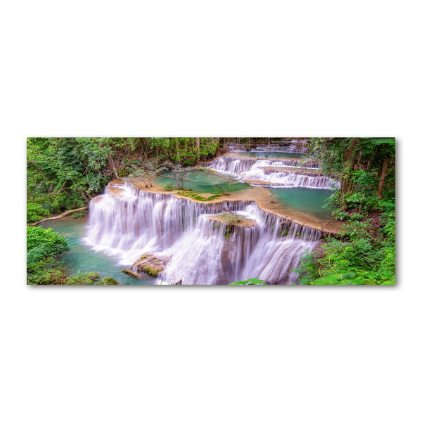 Union Rustic Thailand Wasserfall - Kunstdrucke auf Leinwand | Wayfair.de